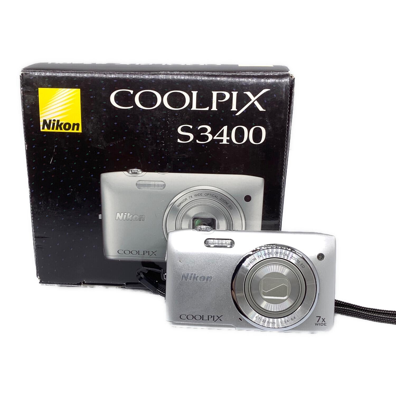 Nikon (ニコン) コンパクトデジタルカメラ COOLPIX S3400｜トレファクONLINE