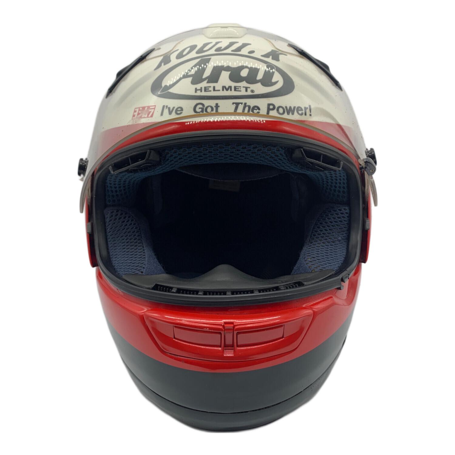 Arai (アライ) バイク用ヘルメット 59-60cm RX-7RR Ⅲ ヨシムラレプリカ ※内部劣化・変色有 PSCマーク(バイク用ヘ ...