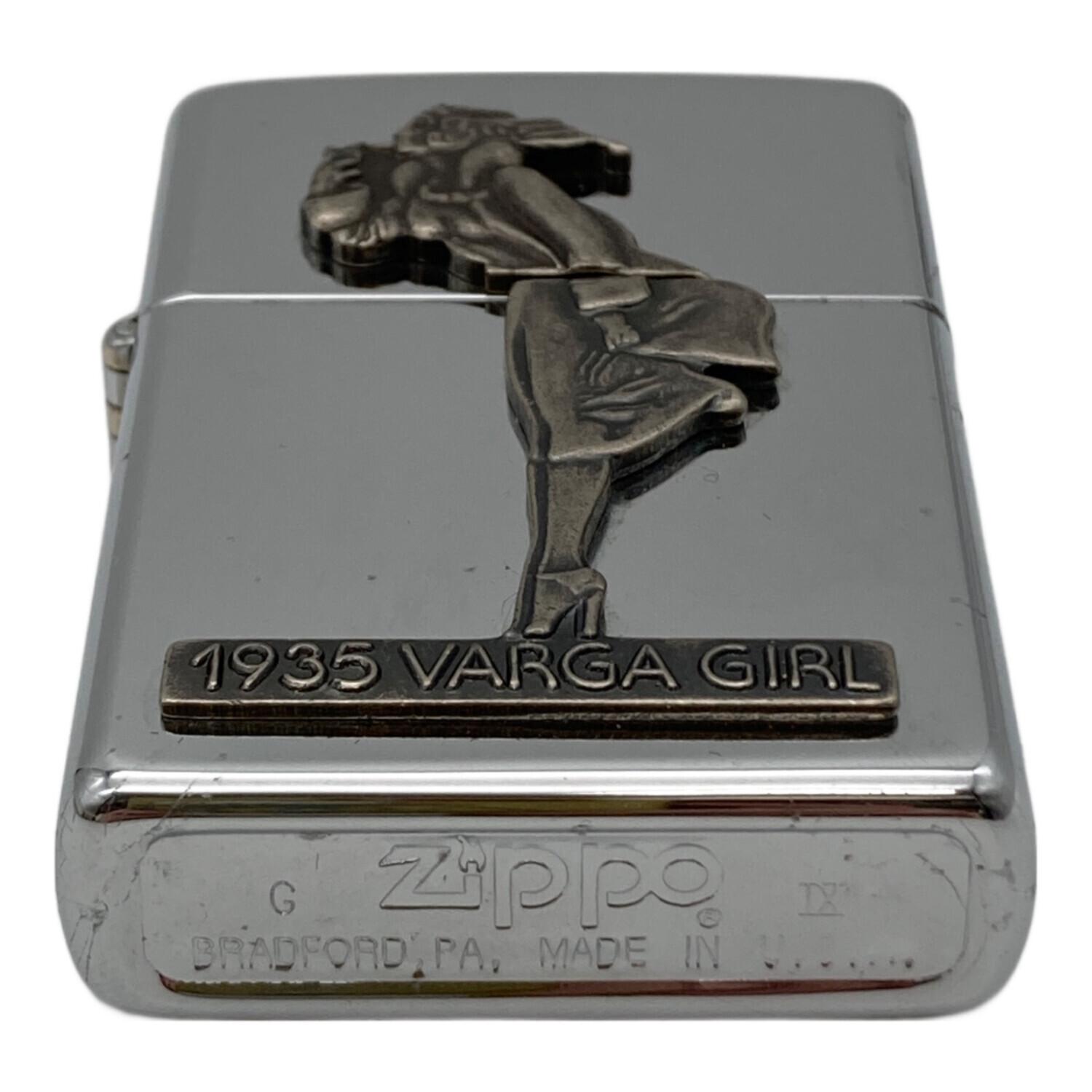 ZIPPO (ジッポ) オイルライター 1935 VARGA GIRL 1993年｜トレファクONLINE