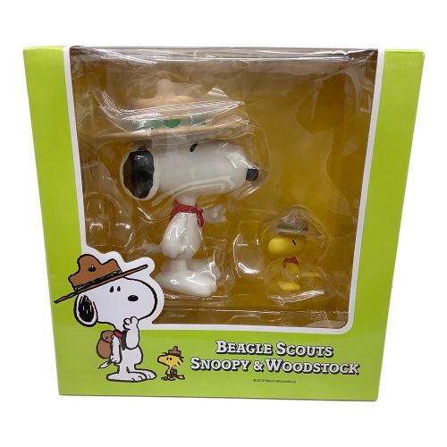 メディコムトイ Vinyl Collectible Dolls PEANUTS SNOOPY＆WOODSTOCK BEAGLE SCOUTS ビーグルスカウト｜トレファクONLINE