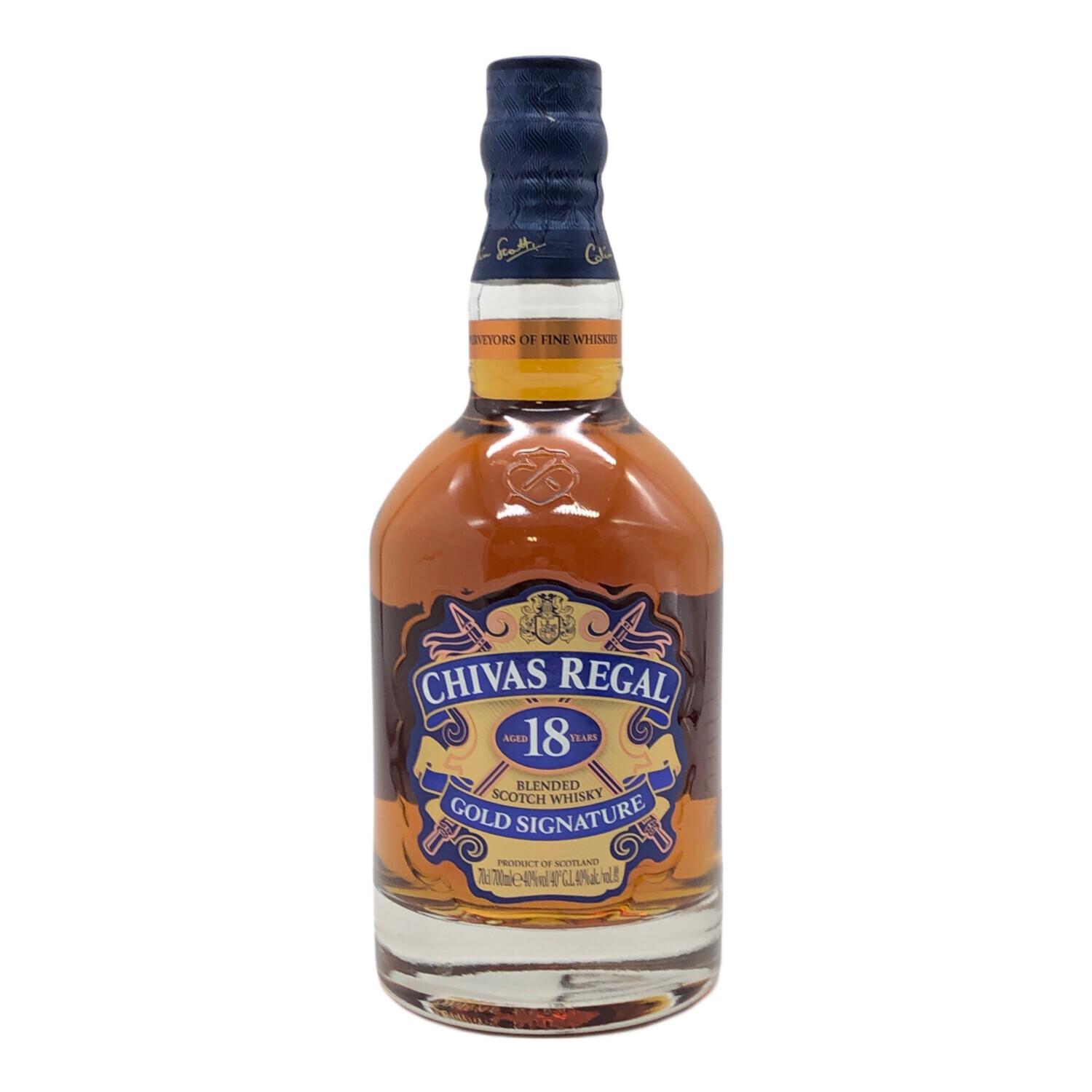 シーバスリーガル (CHIVAS REGAL) スコッチウィスキー 700ml 18年 未開封｜トレファクONLINE
