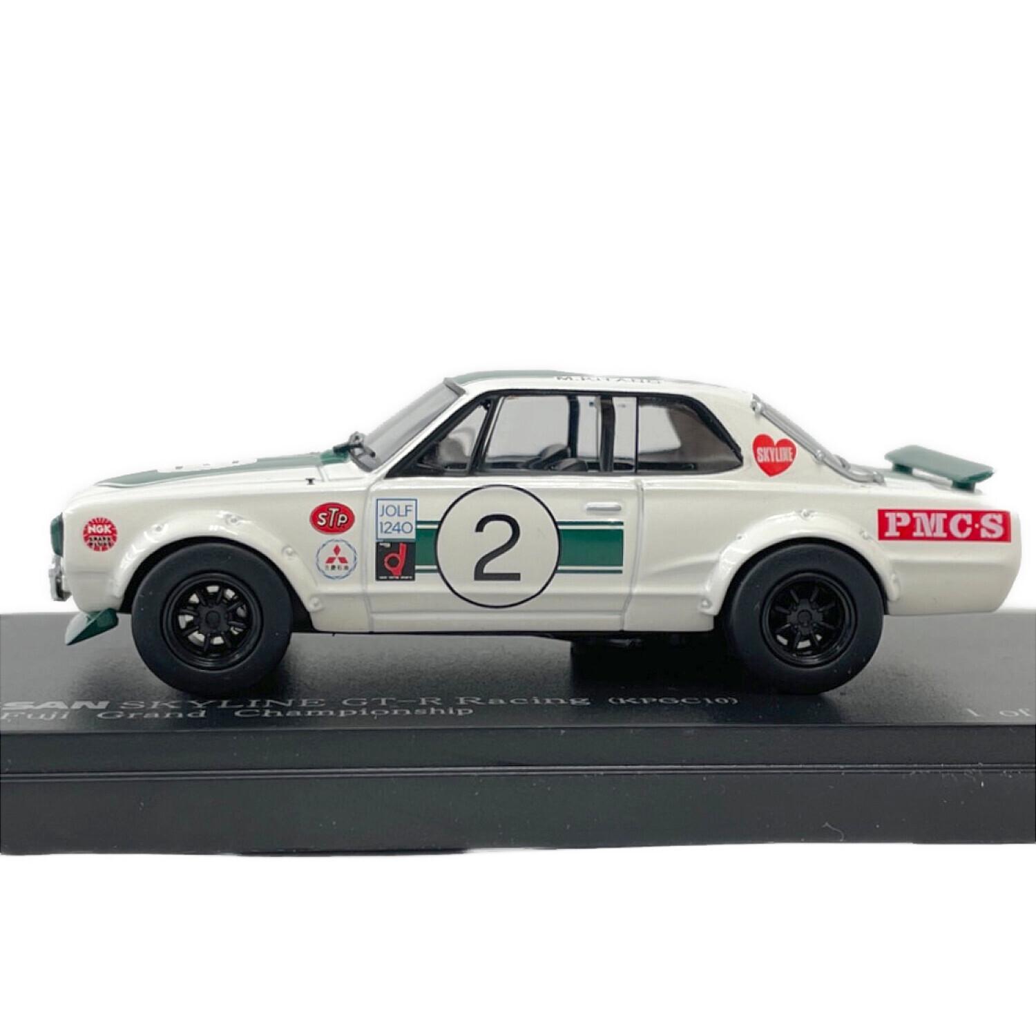 モデルカー 1 of 1,000pcs/箱無し 日産スカイライン GT-R Racing(KPGC10)FUJI GRAND ...