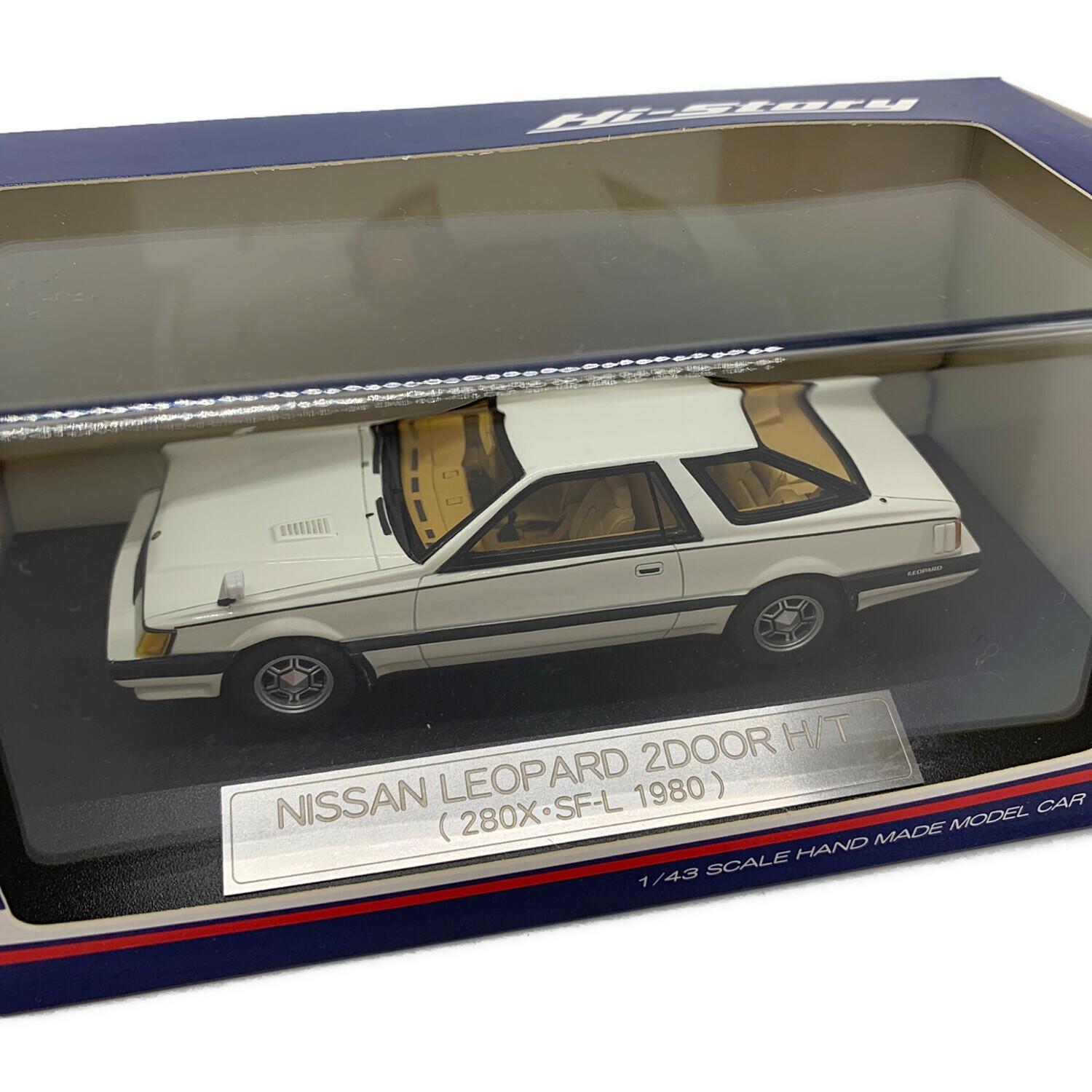 GICO モデルカー NISSAN LEOPARD 2DOOR H/T 280X・SF-L 1980 ホワイト｜トレファクONLINE