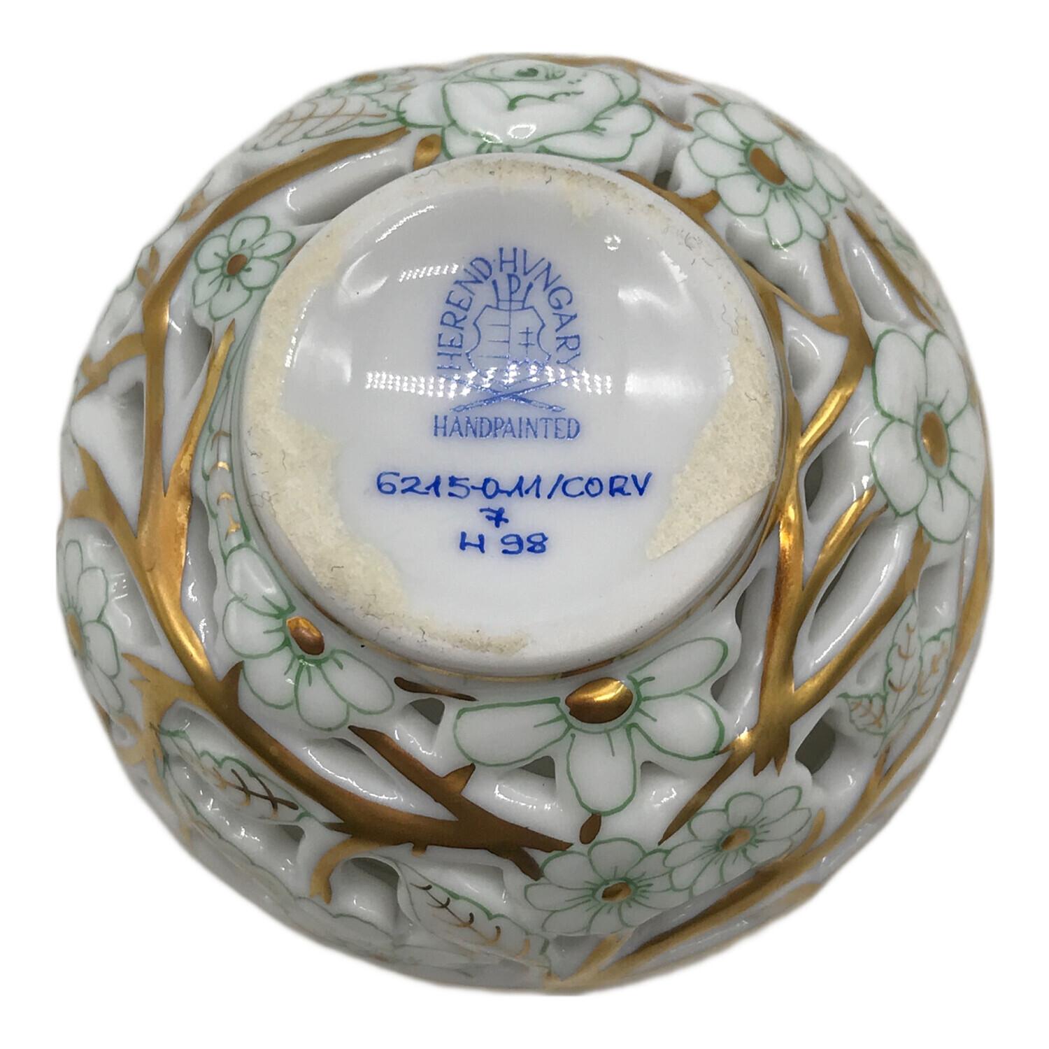 Herend (ヘレンド) 透かしボンボン入れ 06215-0-11｜トレファクONLINE