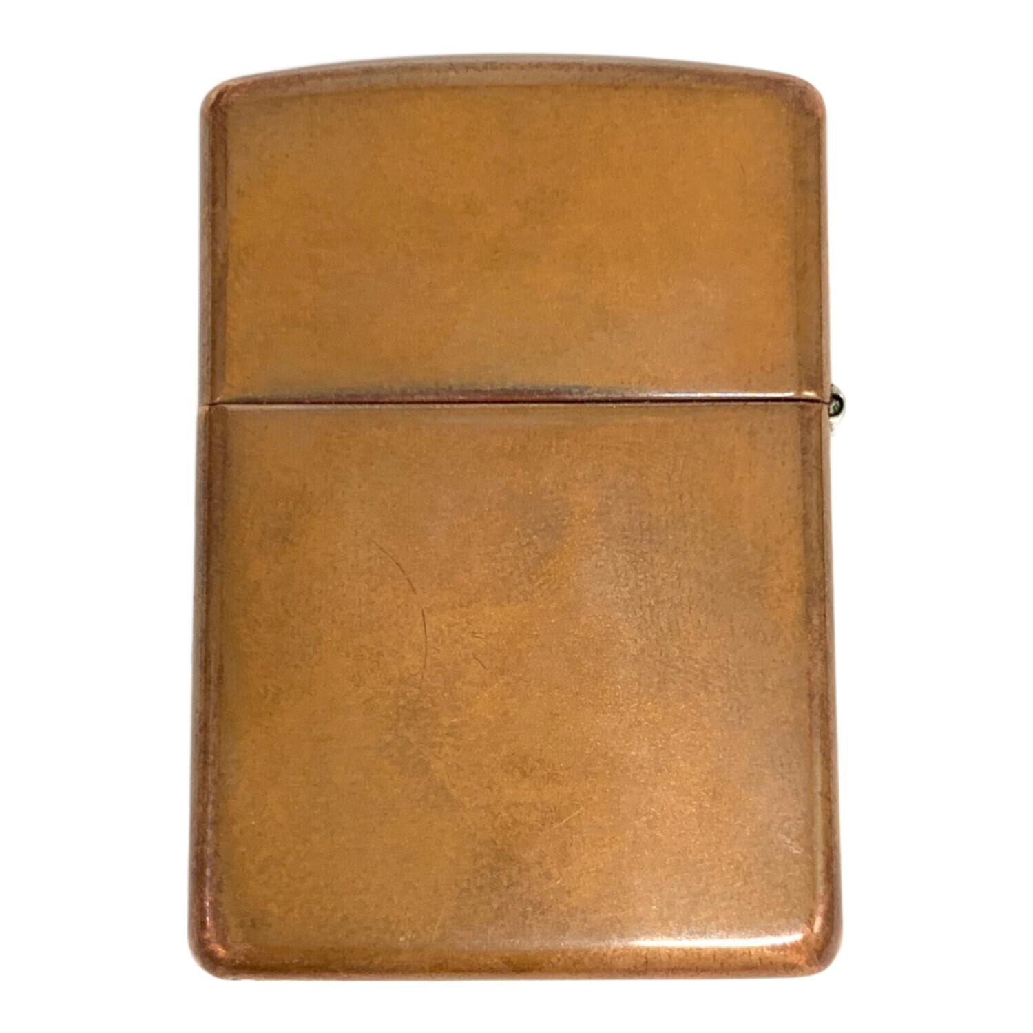 ZIPPO (ジッポ) オイルライター 世界限定15,000個 46171 ARMOR SOLID COPPER 2024年コレクティブモデル 2023年製 銅(コッパー)｜トレファクONLINE