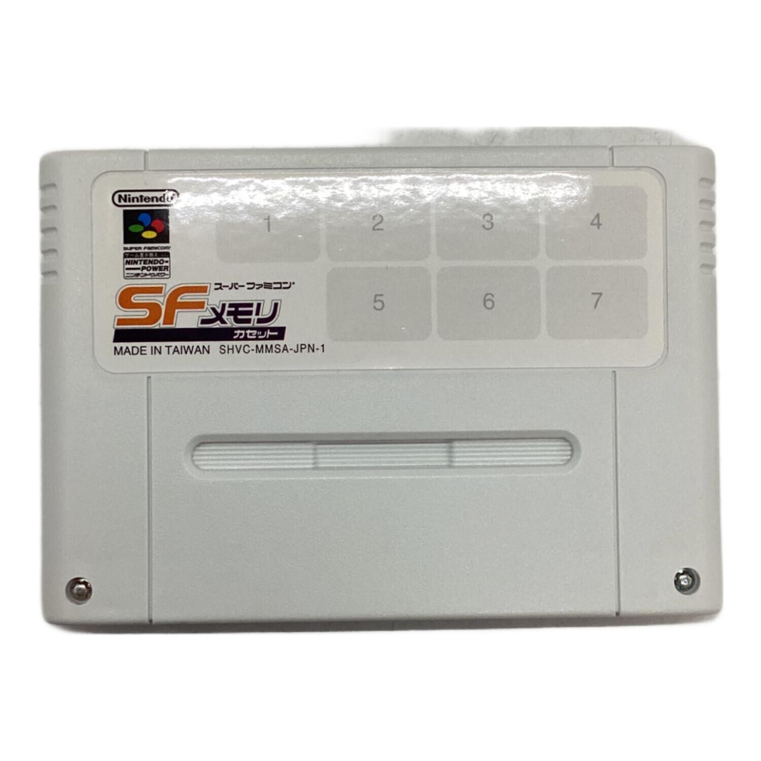 Nintendo (ニンテンドー) SFメモリカセット｜トレファクONLINE