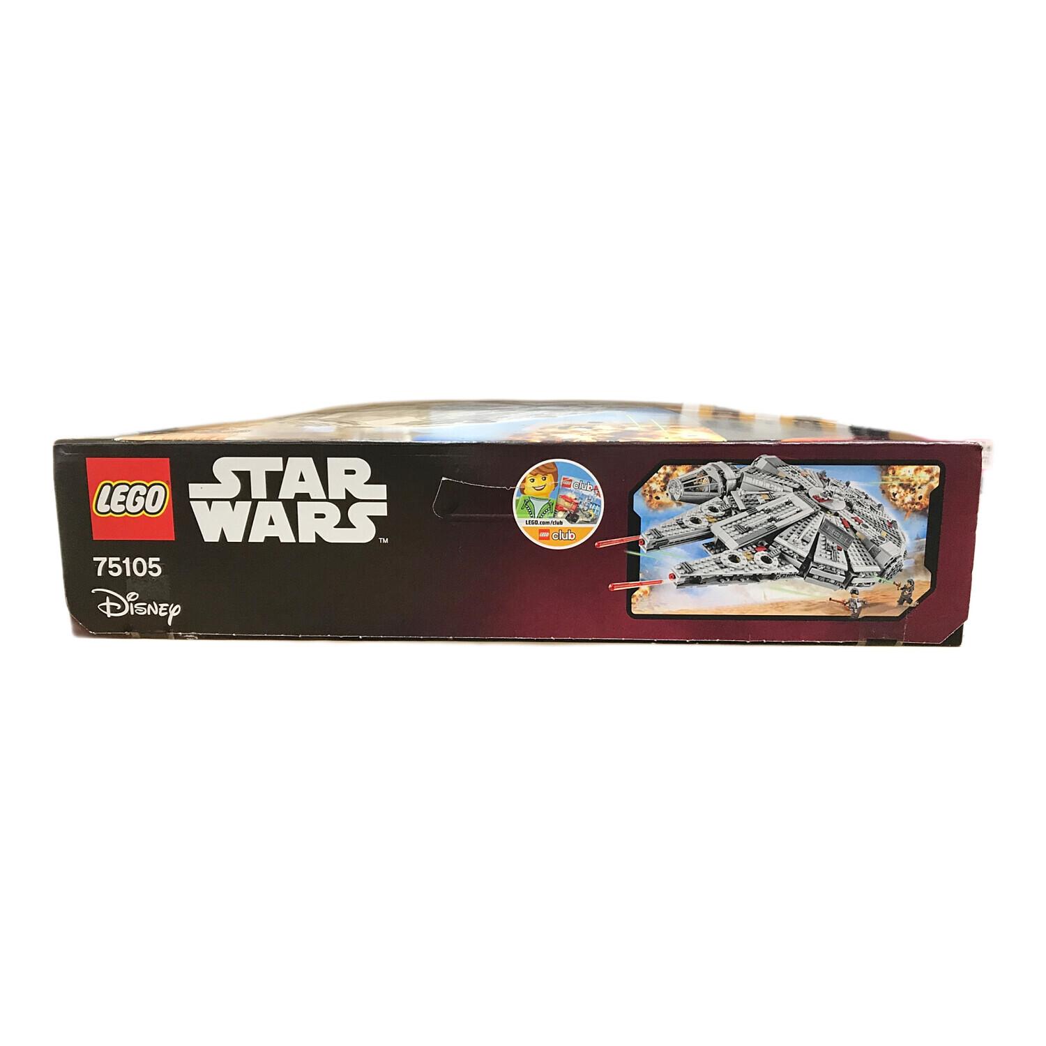 LEGO (レゴ) Disney（ディズニー） STARWARS（スターウォーズ） ミレニアム・ファルコン 75105｜トレファクONLINE