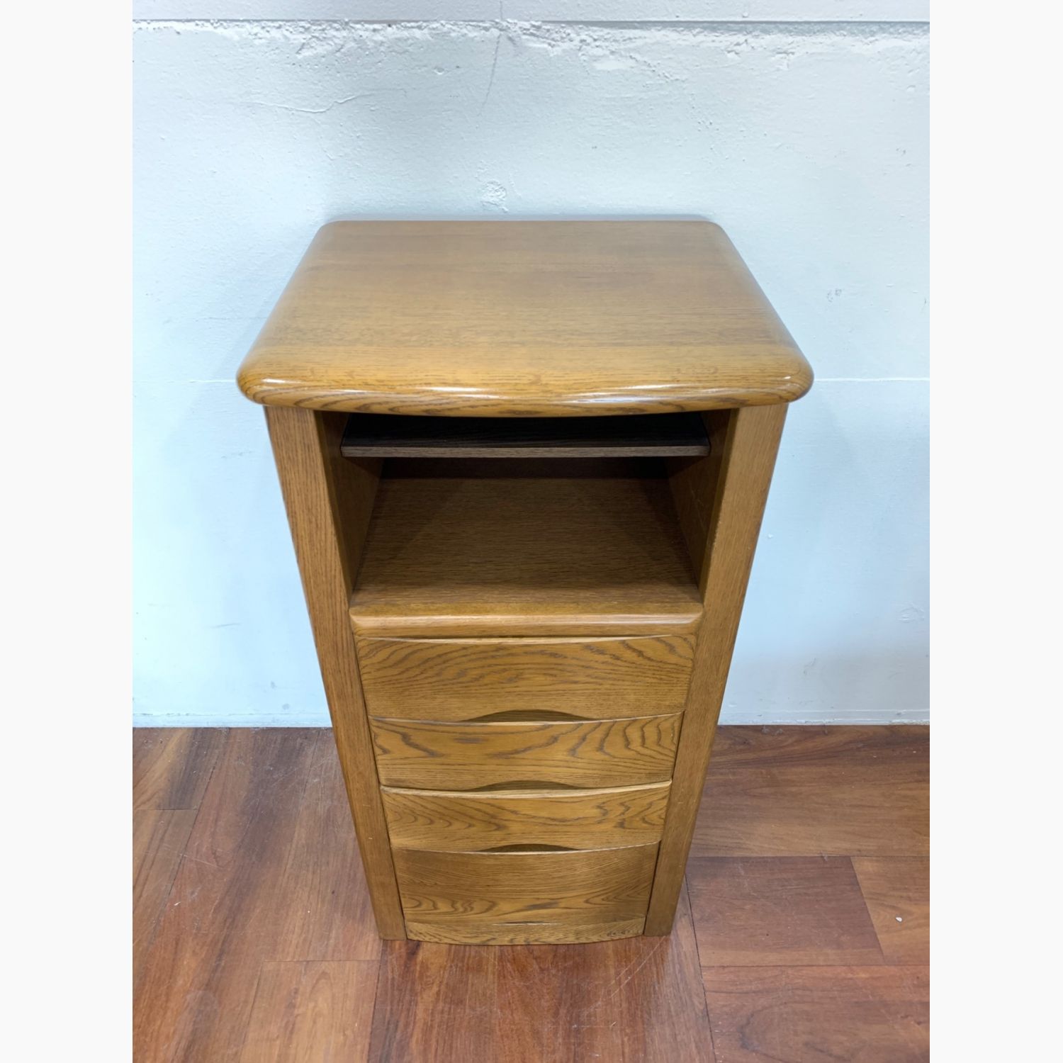 浜本工芸 (ハマモトコウゲイ) 電話台 ブラウン TELBOX 1100｜トレファクONLINE