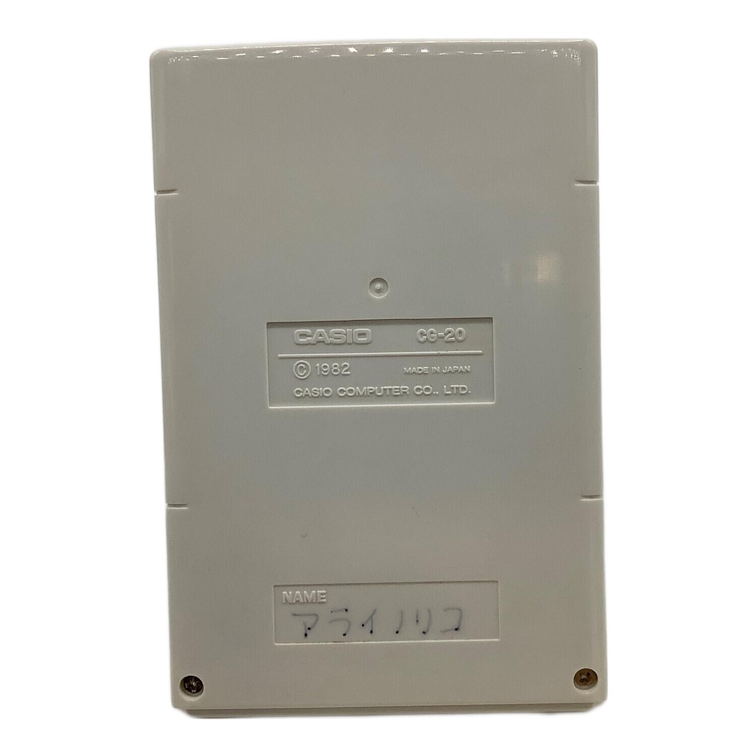 CASIO (カシオ) MONEY＆BOMB CG-20 動作確認済み -｜トレファクONLINE
