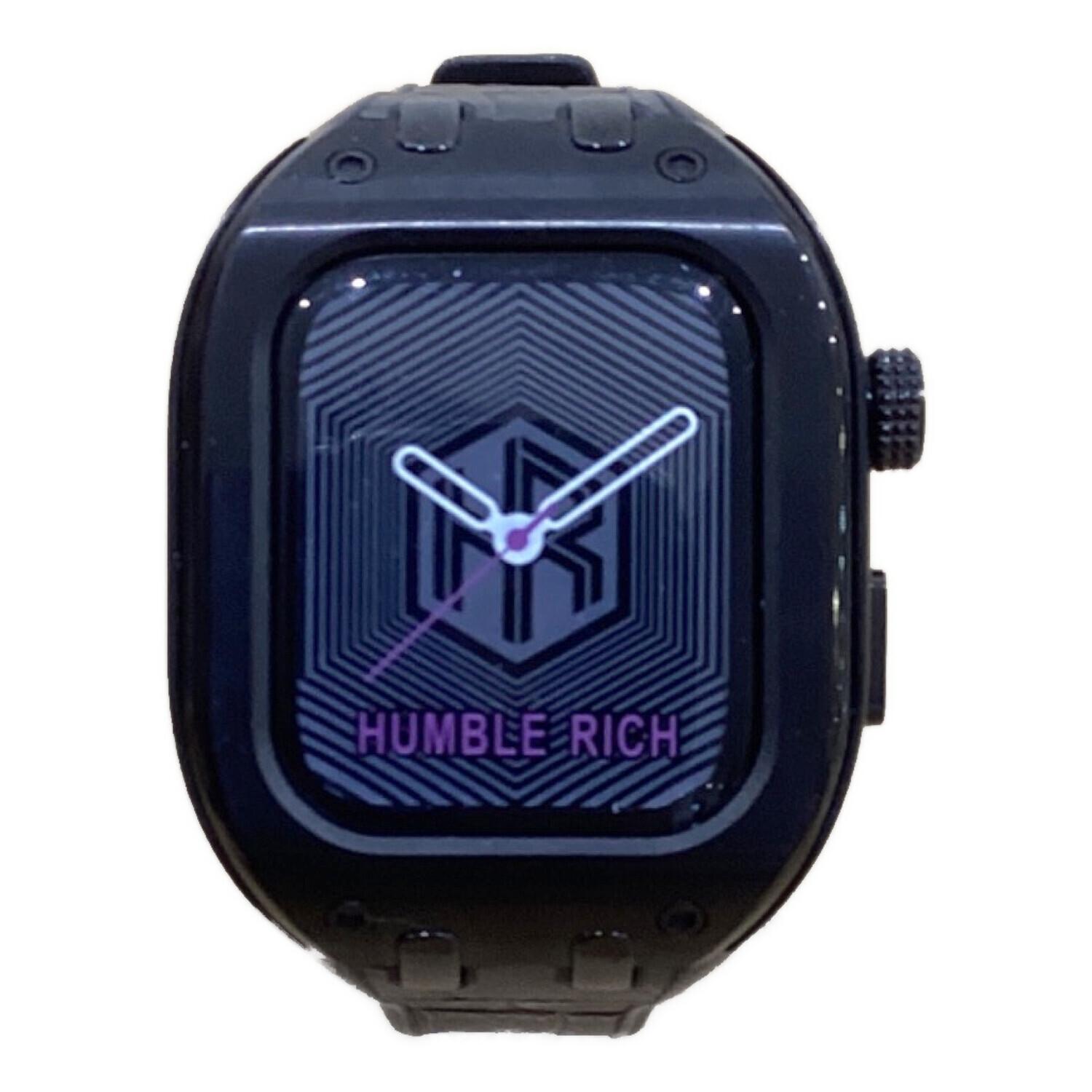 HUMBLE RICH (ハンブル リッチ) アップルウォッチケース ブラック※バンドヨゴレ有｜トレファクONLINE