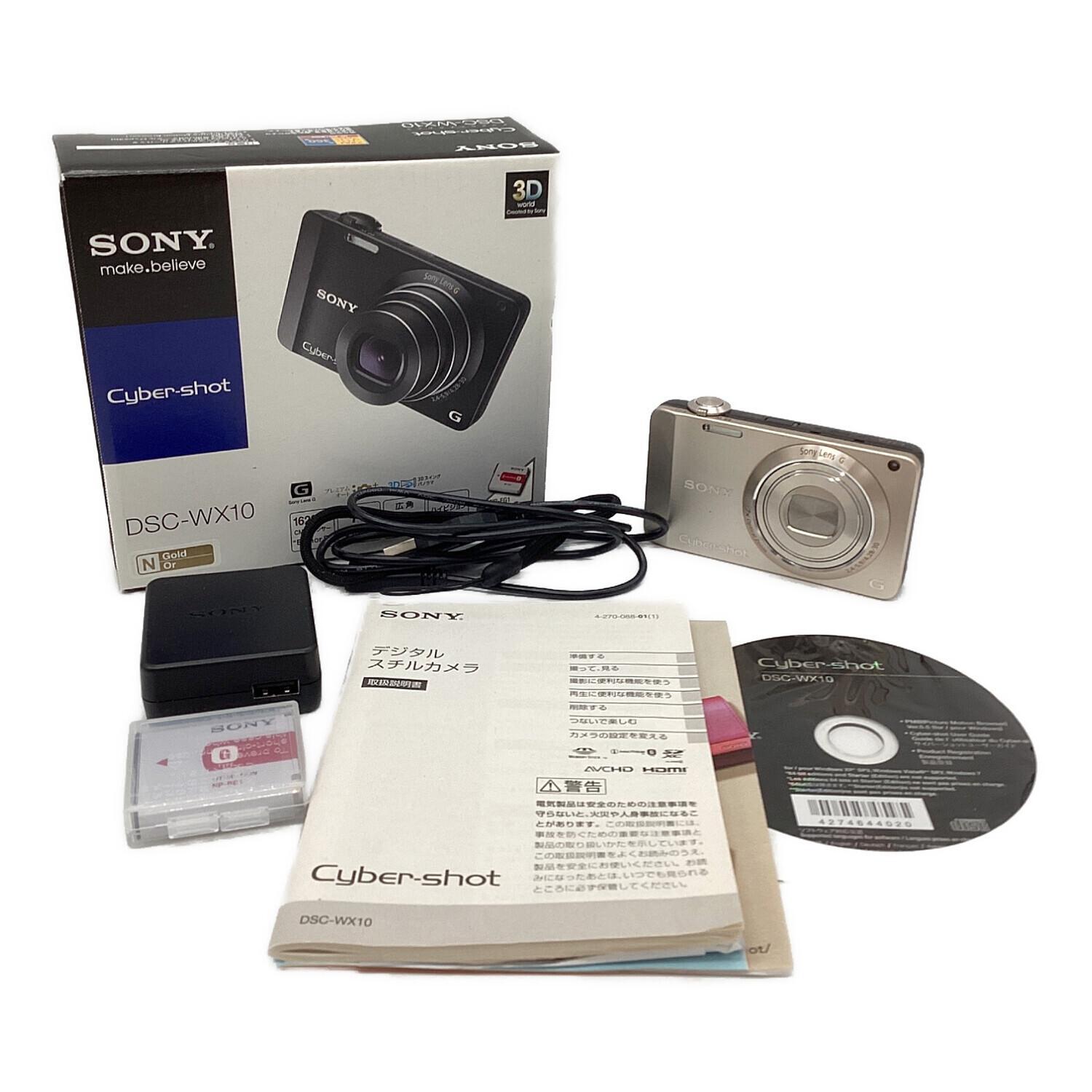 SONY (ソニー) コンパクトデジタルカメラ DSC-WX10 1680万画素 S0160541507｜トレファクONLINE