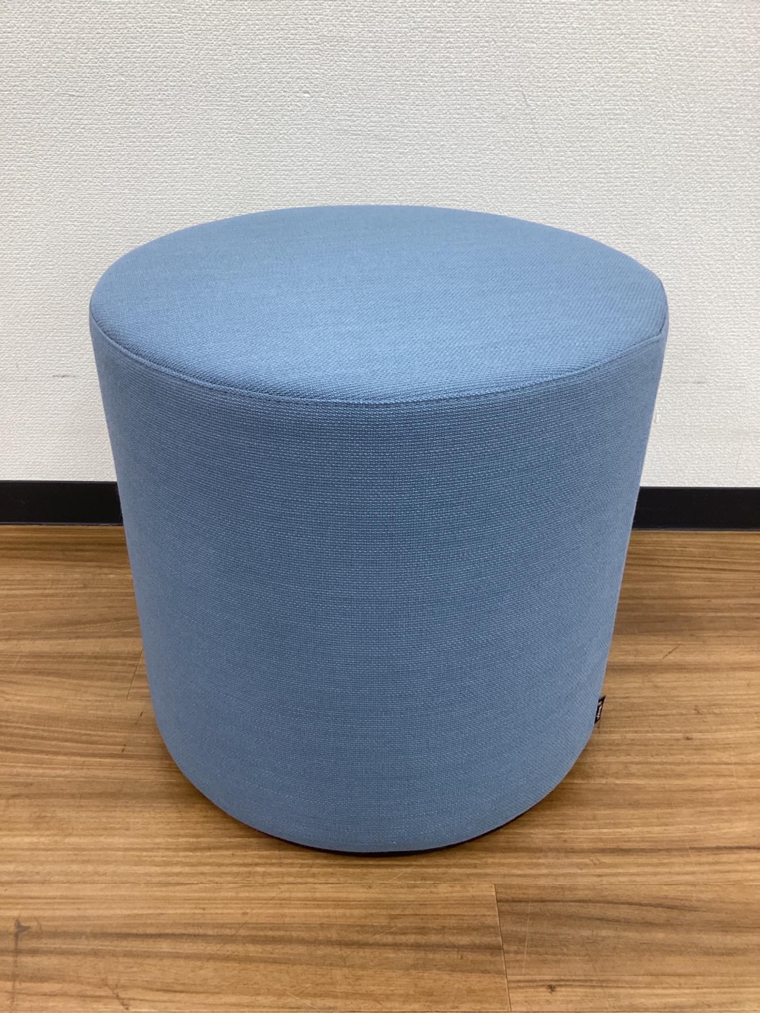 Vitra (ヴィトラ) Visiona Stool アイスブルー ハンガリー製 直径42cm Verner Panton｜トレファクONLINE