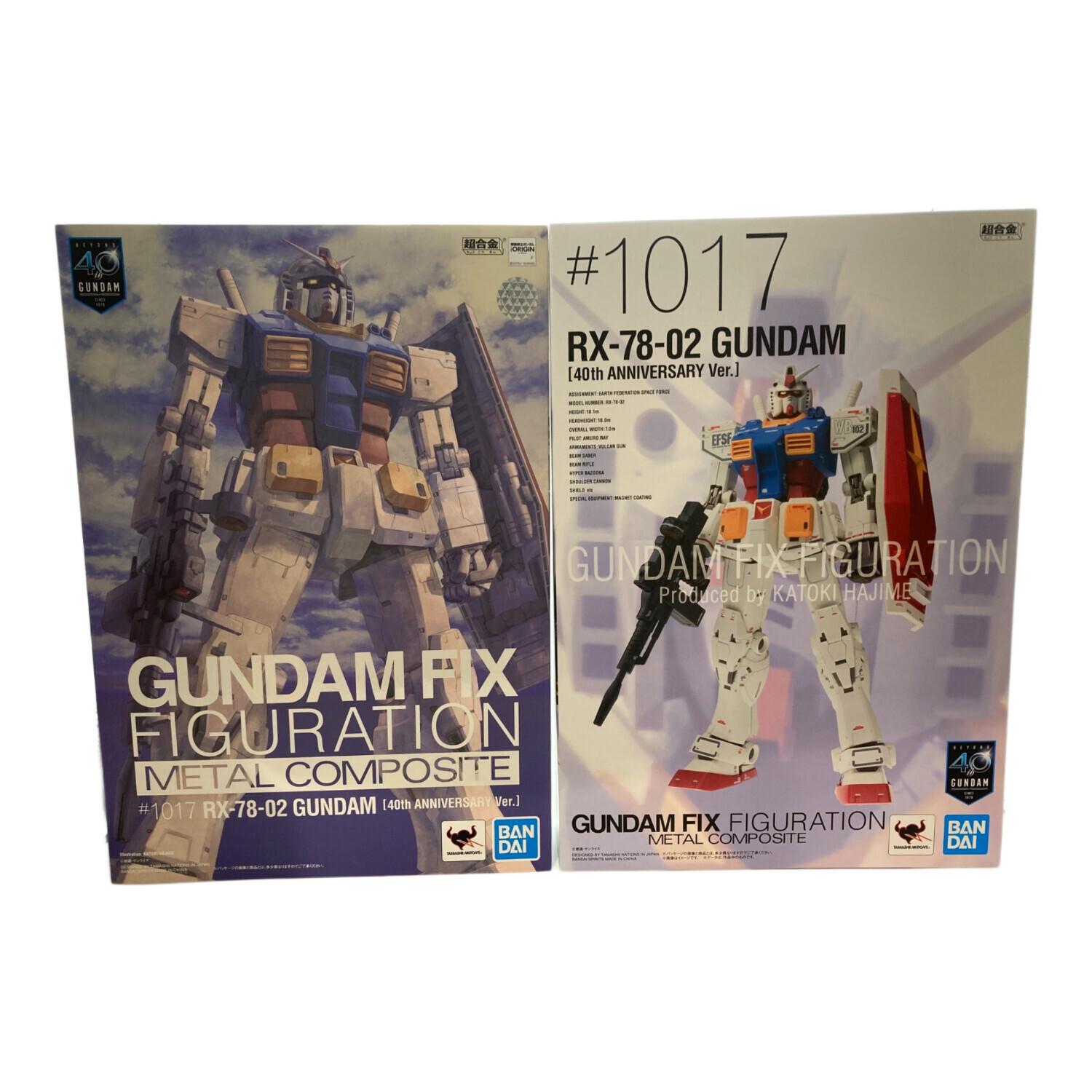 BANDAI GUNDAM FIX FIGURATION METAL COMPOSITE RX-78-02 40周年記念Ver 機動戦士ガンダム THE ORIGIN｜トレファクONLINE