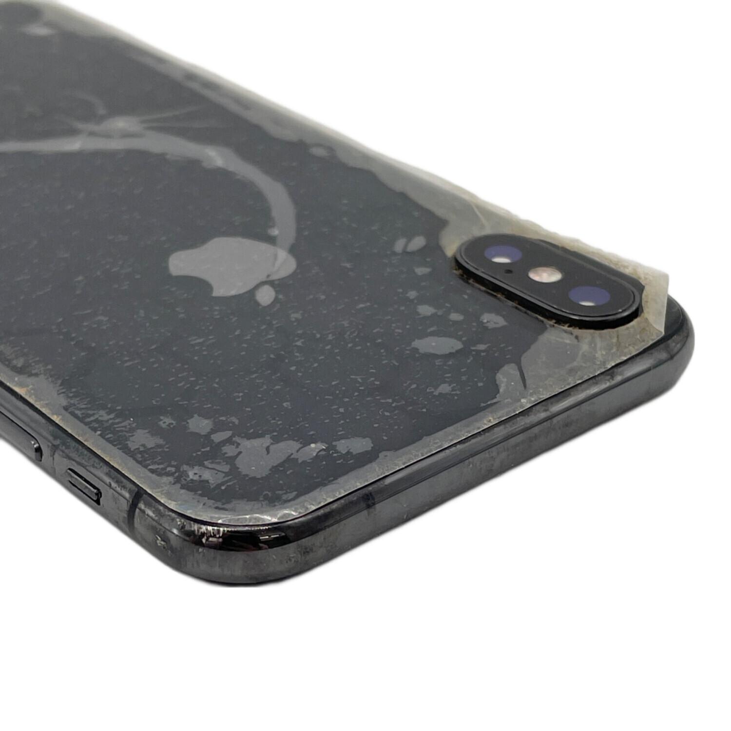 Apple (アップル) iPhoneX MQAX2J/A サインアウト確認済 353022090775344 UQ mobile（解除済み） 64GB バッテリー:Bランク 程度:J ...