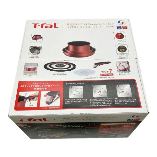T-Fal (ティファール) インジニオ・ネオ L38395 IHルージュ・アンリミテッド セット 7｜トレファクONLINE