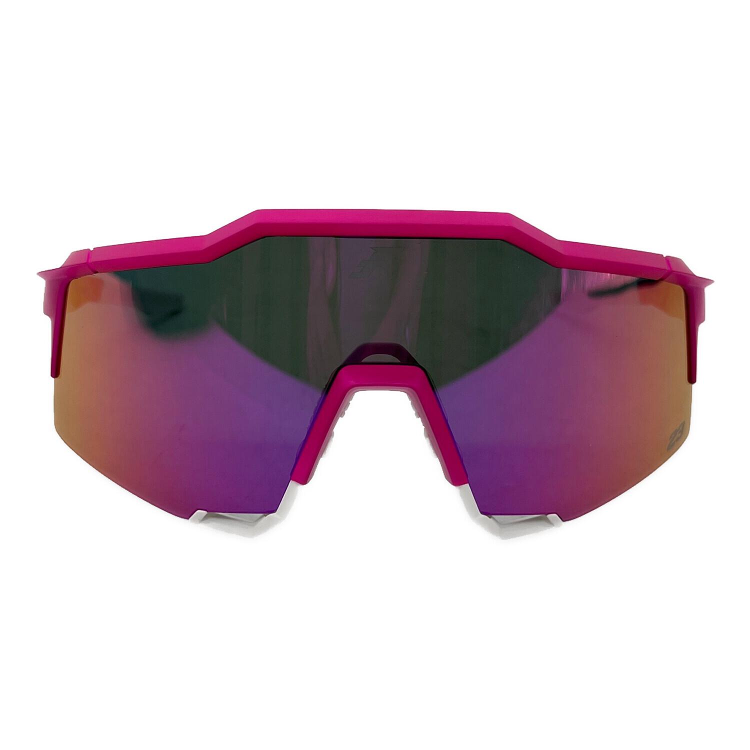 100% (ワンハンドレッド) サングラス ピンク×ホワイト フェルナンド・タティスJrモデル 60007-00037 スピードクラフト ...