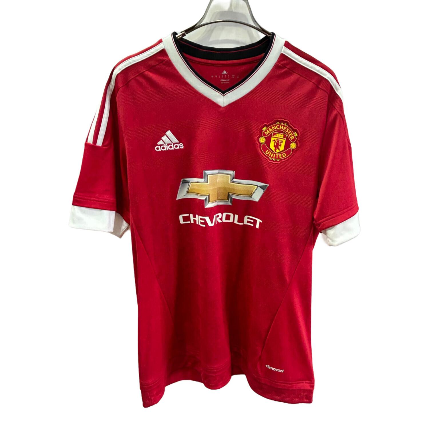 マンチェスターユナイテッド サッカーユニフォーム メンズ SIZE 2XO レッド 2015-2016シーズン ホーム AC1414｜トレファ ...