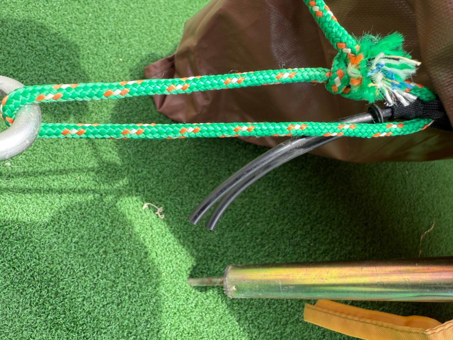 OGAWA (オガワ) ロッジテント イエロー×ブラウン 2525 オーナーロッジ エクセレントタイプ25 約350×400×205cm 3～5人用 TC素材｜トレファクONLINE