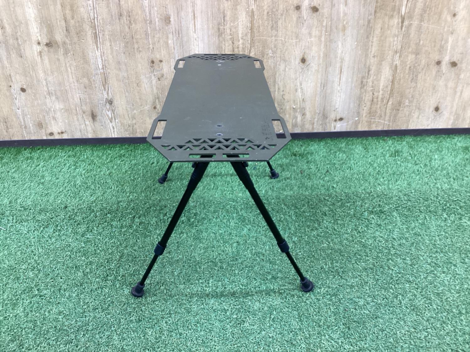 VENTLAX (ヴェントラクス) アウトドアテーブル オリーブ TAKIBI SIDE TABLE「VLAT-M70」｜トレファクONLINE