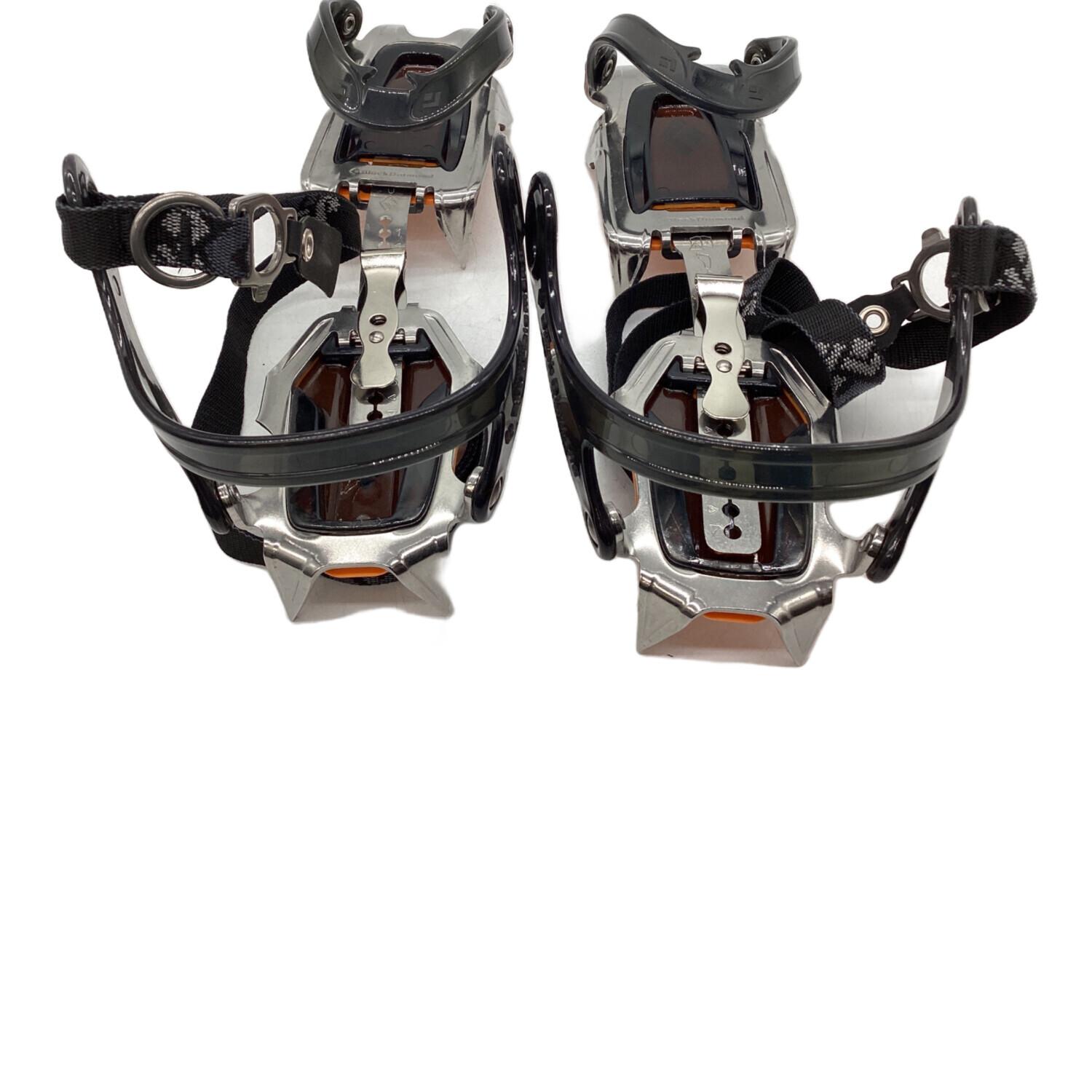 BLACK DIAMOND (ブラックダイヤモンド) 10本爪アイゼン 23-29cm ブラック BD33060 クランポン コンタクト ...