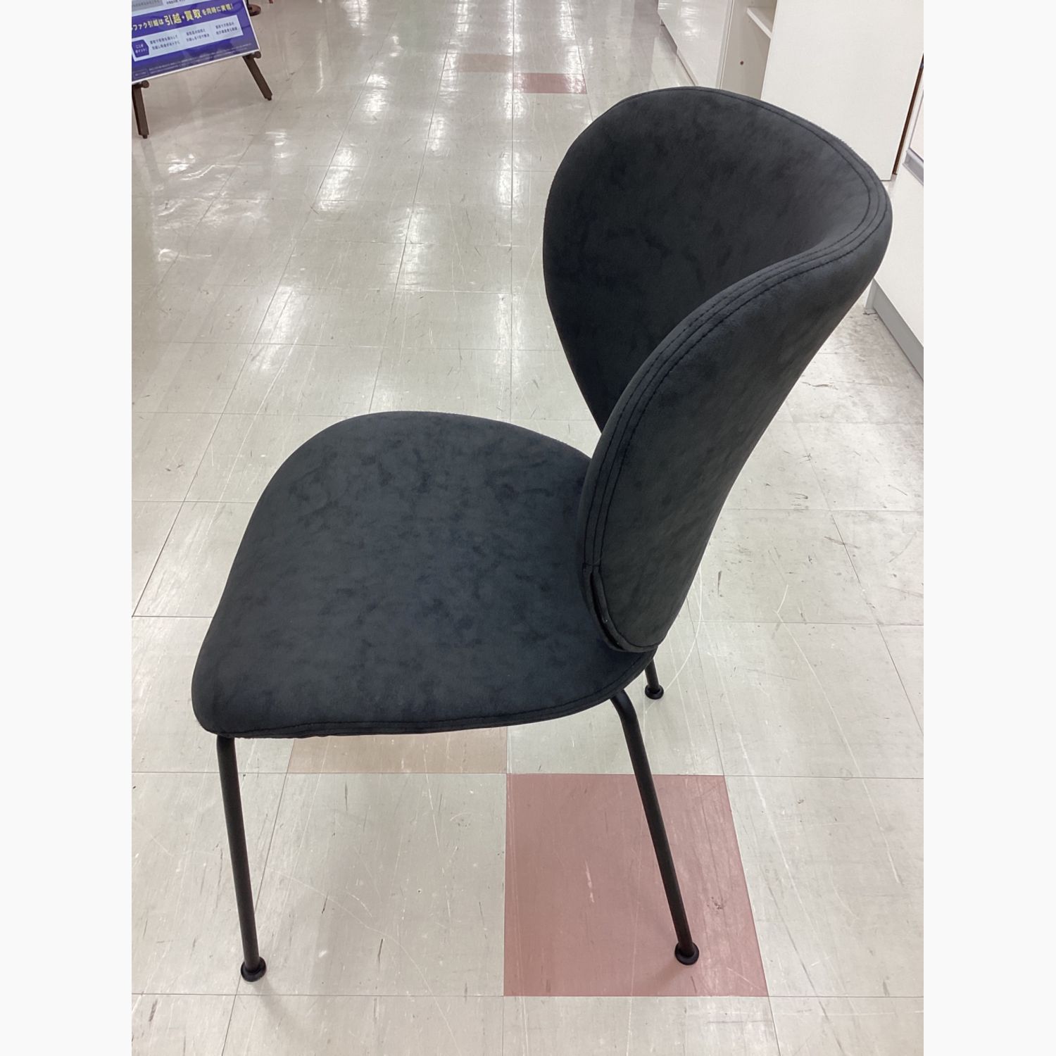 Moda en Casa (モーダエンカーサ) コブラ チェア ブラック ストームコール(プレミアムPU)｜トレファクONLINE